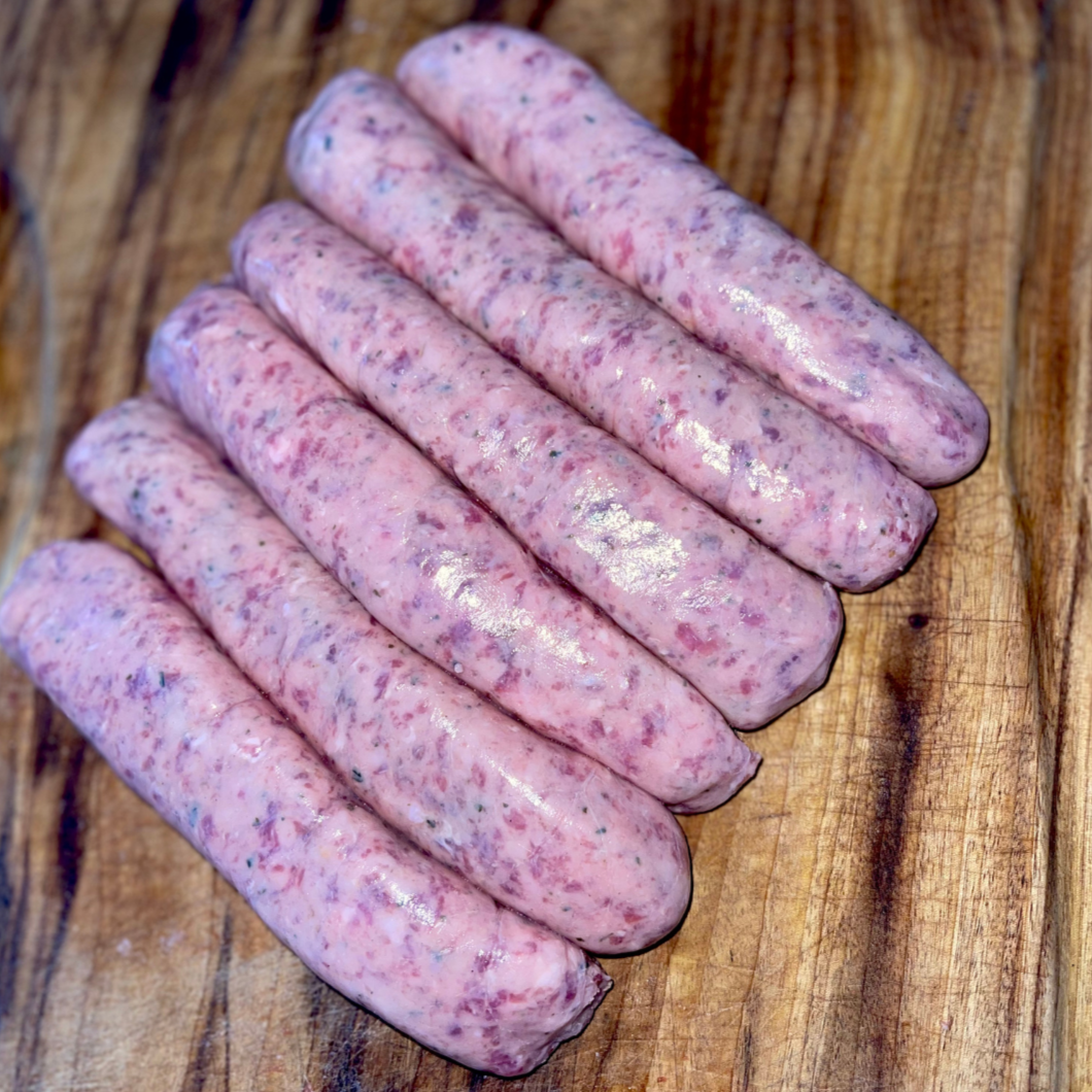 Bespoke Beef Sausages Truffle And Parmesan Flavour