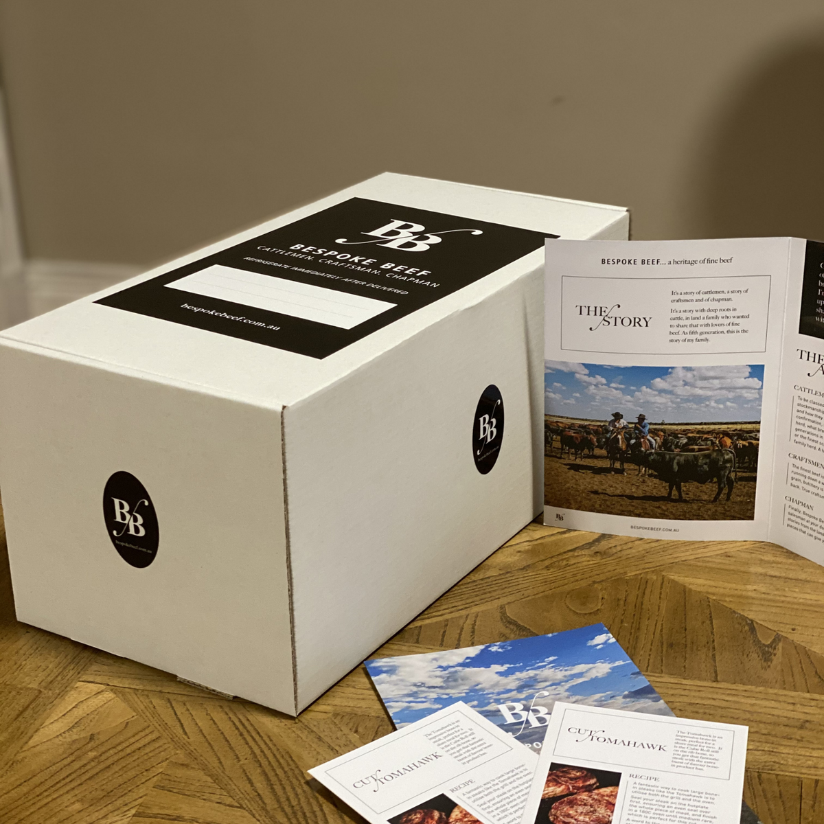 The Tomahawk Gift Pack– Bespoke Beef
