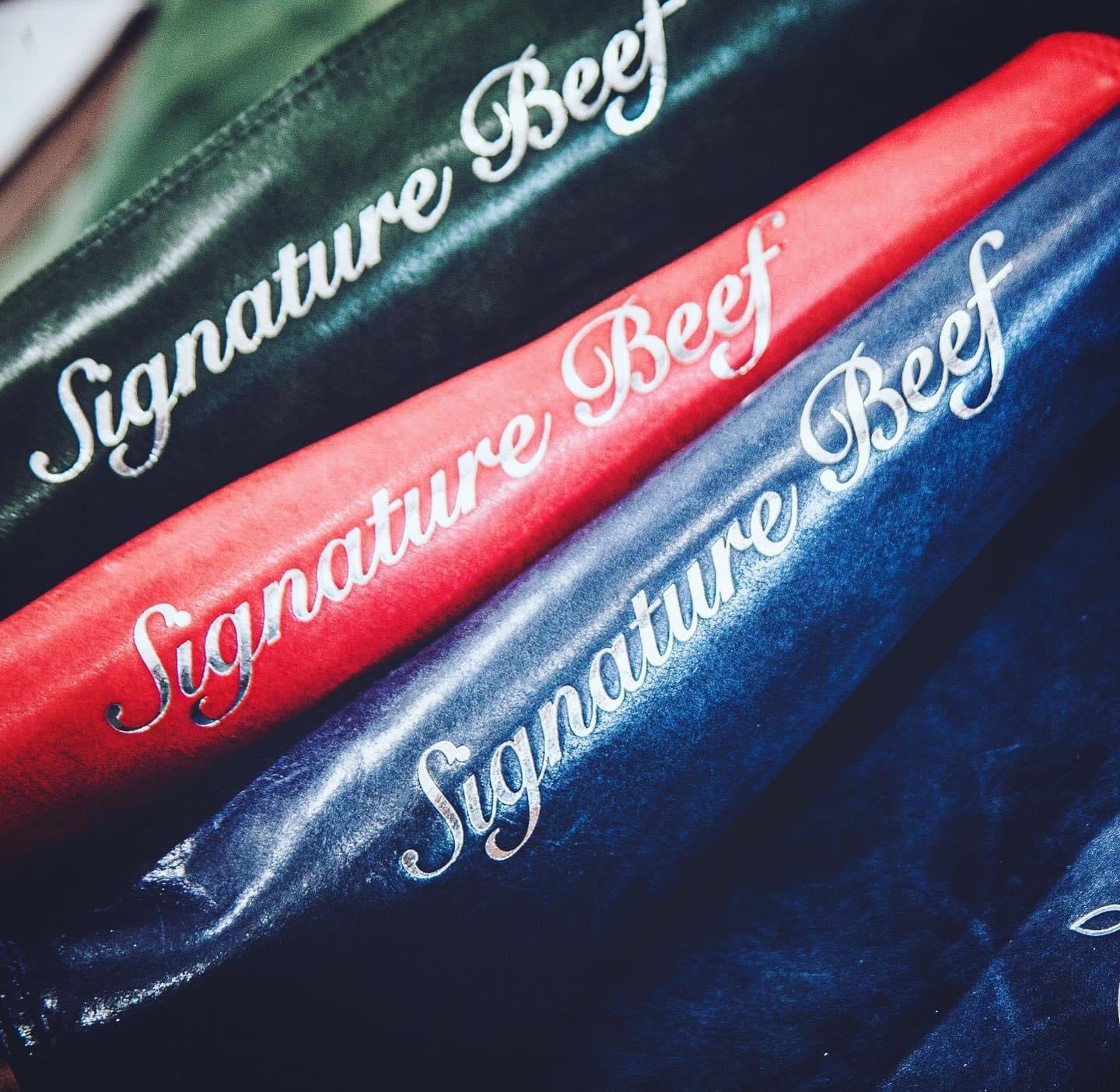 Signature Beef Leather Apron– Bespoke Beef